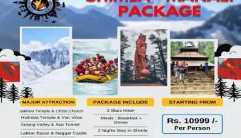 5 Nights 6 Days / Shimla - Kullu - Manali Tour (233333),Holiday Packages to Shimla, Manali ...